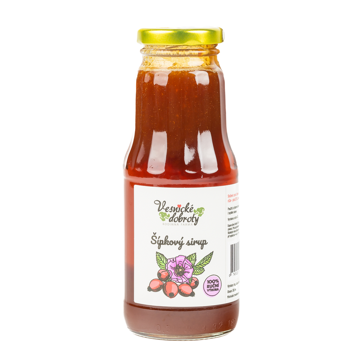 Šípkový sirup 300 ml. Již od 121 Kč | zČech.cz